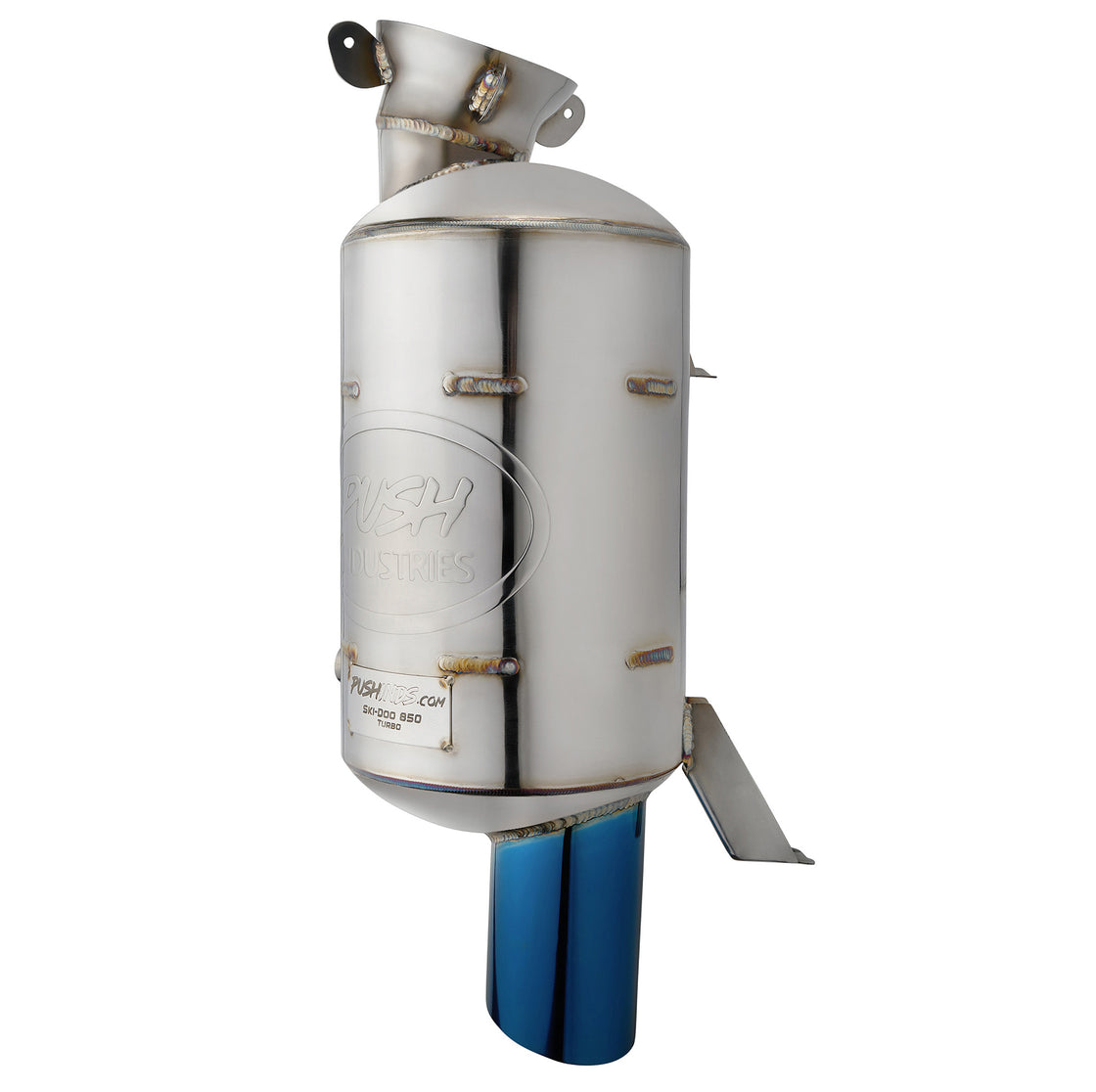 WhisperLite Muffler | Ski-Doo | Gen 5 850 Turbo | Titanium | 102.107 ...