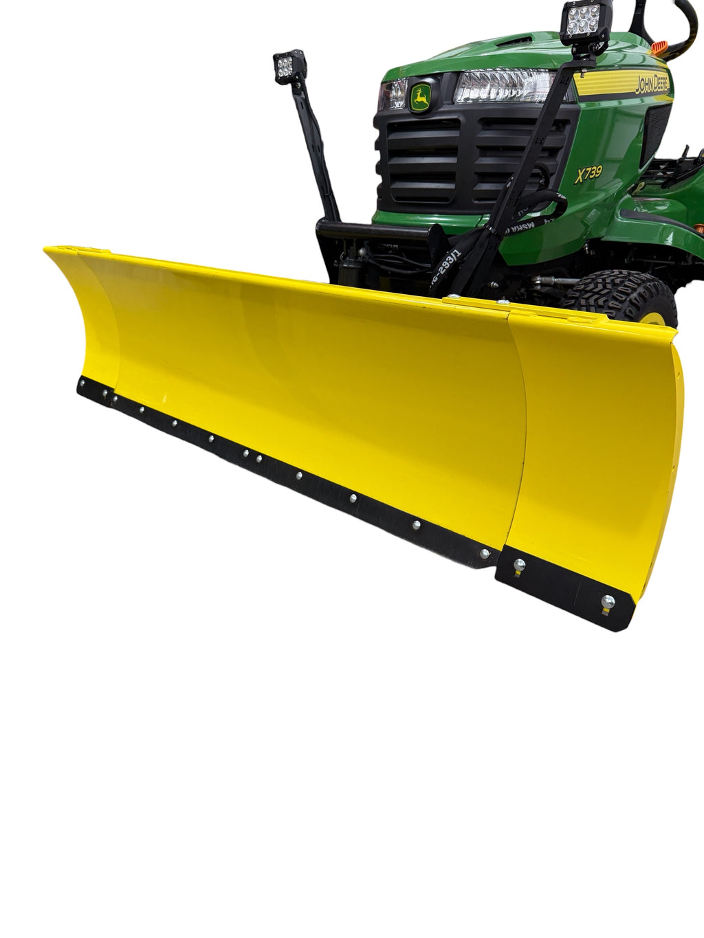18-Inch Plow Wings Snow Blade Extension Kit | for John Deere | Yellow ...