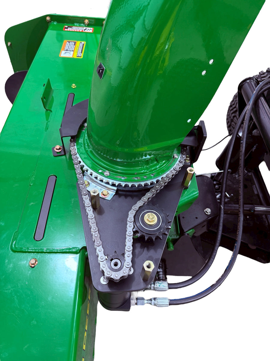 Chain-Drive 320° Chute Rotation Conversion Kit | For John Deere 47 and ...