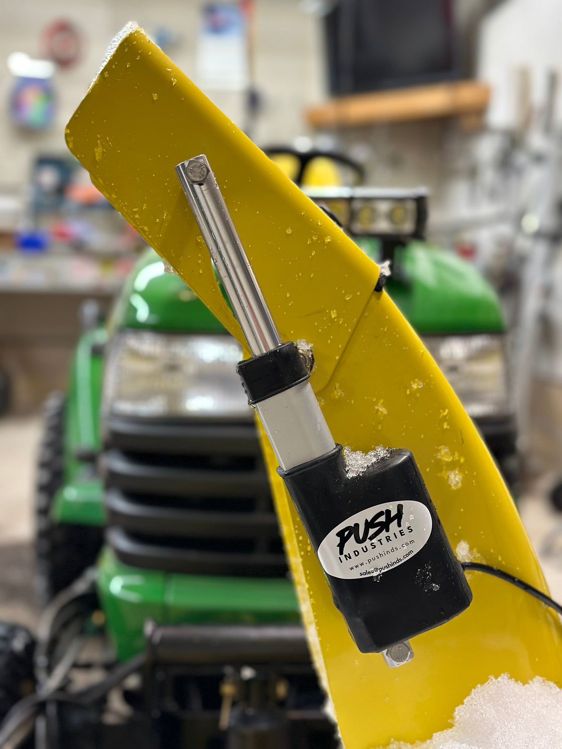 Repack Discount - Push Industries Snow Blower Chute Deflector Control