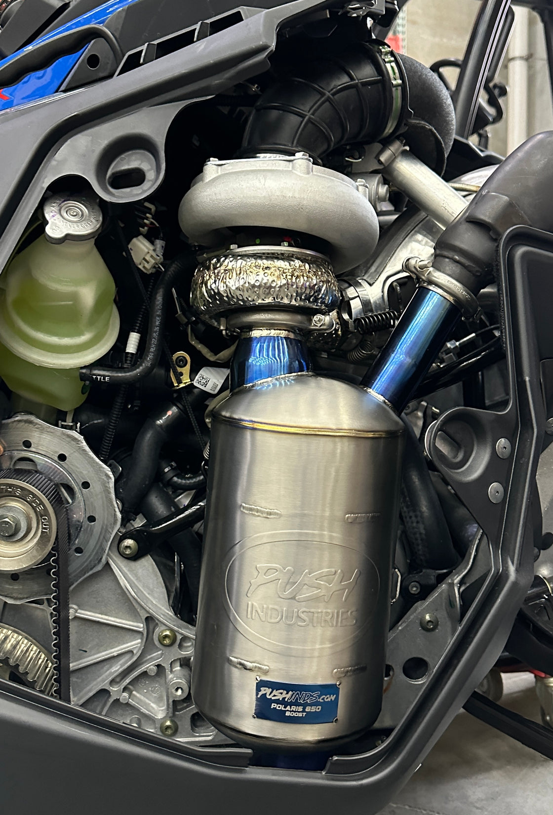 WhisperLite Muffler | Polaris | 850 Boost | Titanium | 102.105 – Push ...