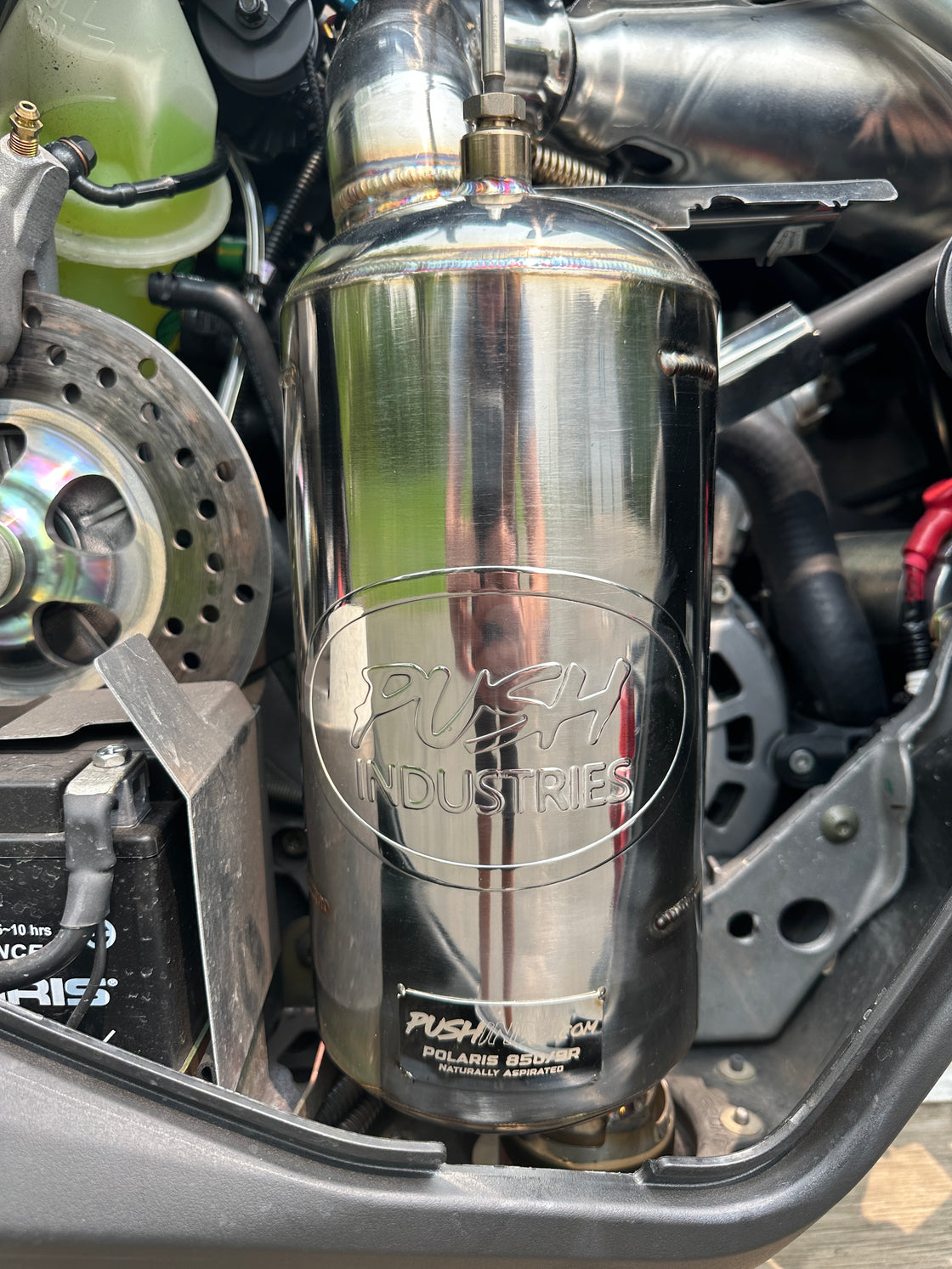 WhisperLite Muffler Can | Polaris | 650 / 850 / 9R | Axys & Matryx | S ...