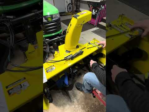 Snow Blower Chute Rotation Enhancement | Complete Kit | John Deere | 1 ...